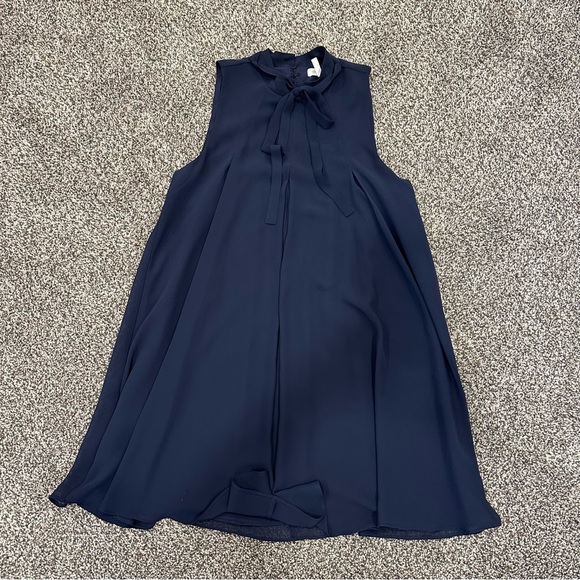 BCBGeneration | Dresses | Navy Blue Flowy Dress | Poshmark